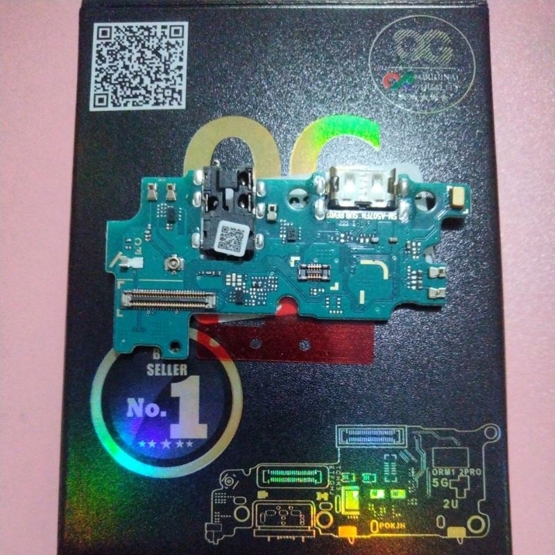 Jual PAPAN KONEKTOR CAS + MIC + H/F SAMSUNG GALAXY A50S/A507/A507F 2019 + IC OG SUPER | Shopee ...