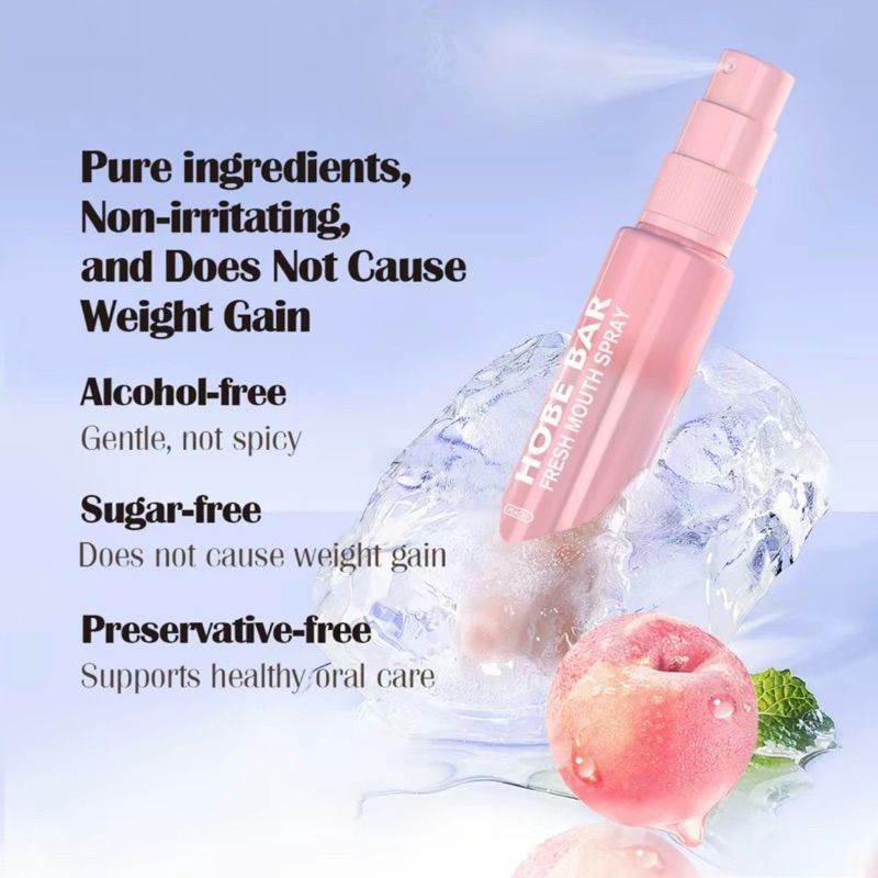 Jual HOBE BAR Mouth spray parfum bau mulut spray mulut | Hobebar mouth ...