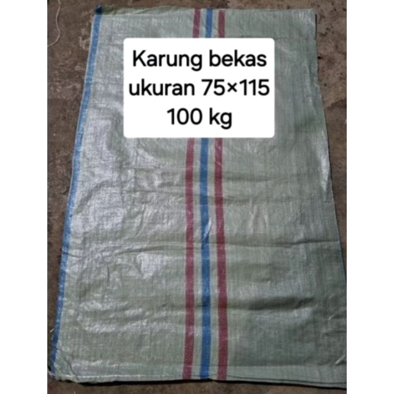Jual Karung Bagor Jumbo Super Besar 50 kg 100 kg 75x110 90x130 Bekas ...