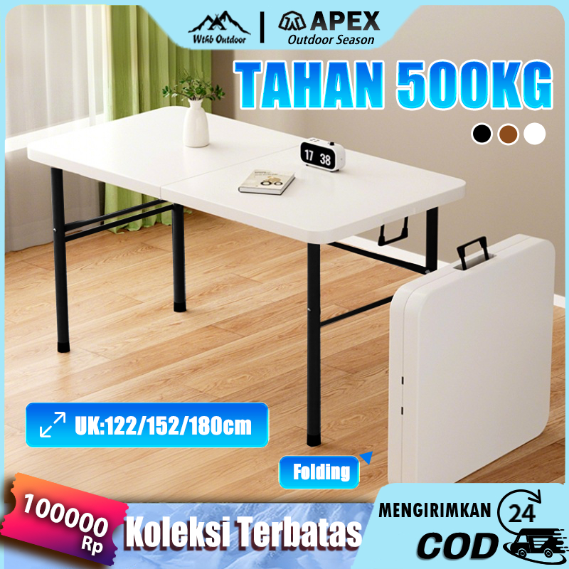 Jual 【APEX】 Meja Lipat Meja Lipat plastik Meja Lipat Outdoor Meja ...