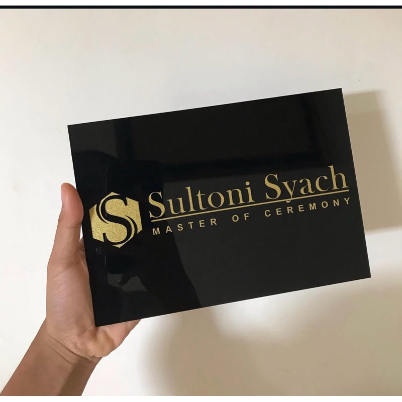Jual Cue Card Que Card MC Akrilik Berkualitas Baca Deskripsi | Shopee ...