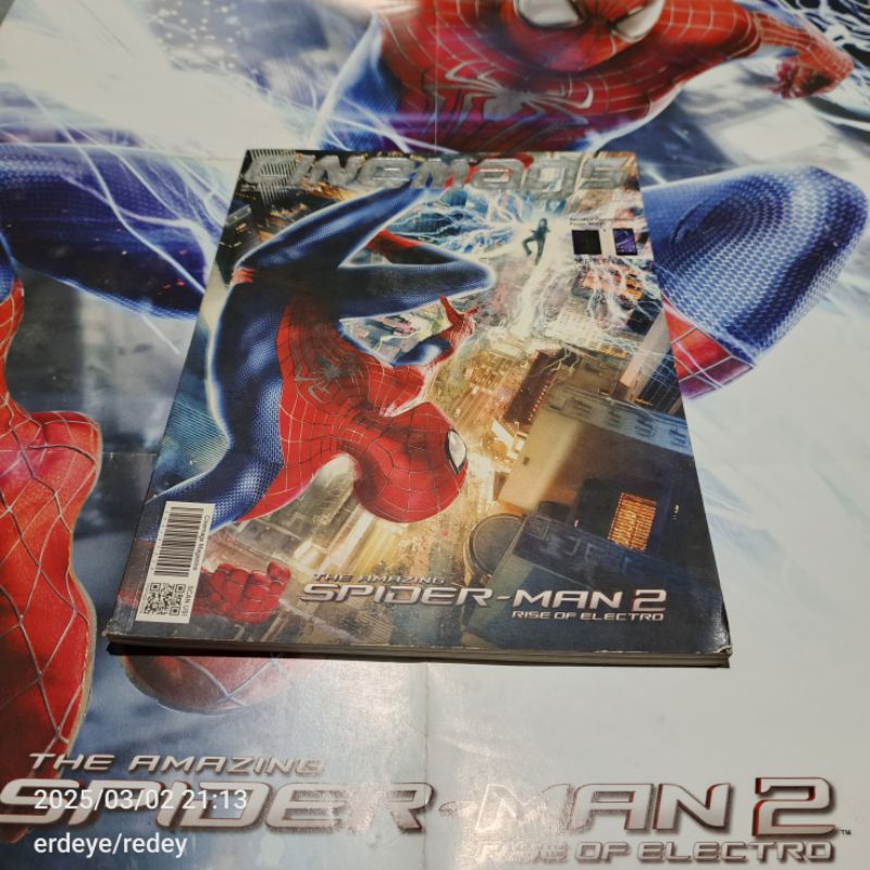 Jual Majalah Cinemags Cover The Amazing Spiderman 2 | Shopee Indonesia