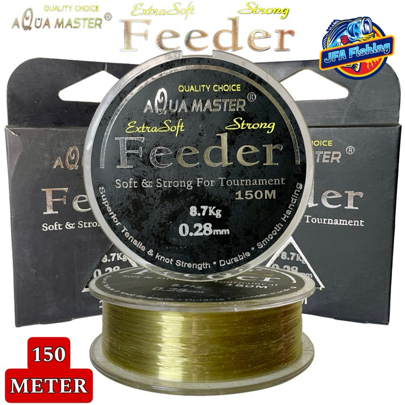 Jual Senar Tali Pancing AquaMaster SUN FEEDER 150Meter | Shopee Indonesia