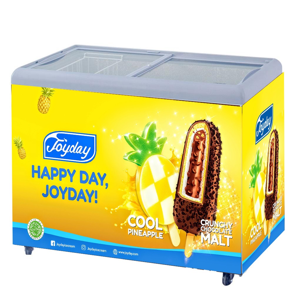 Jual Stiker kulkas freezer ice cream Joyday | Shopee Indonesia