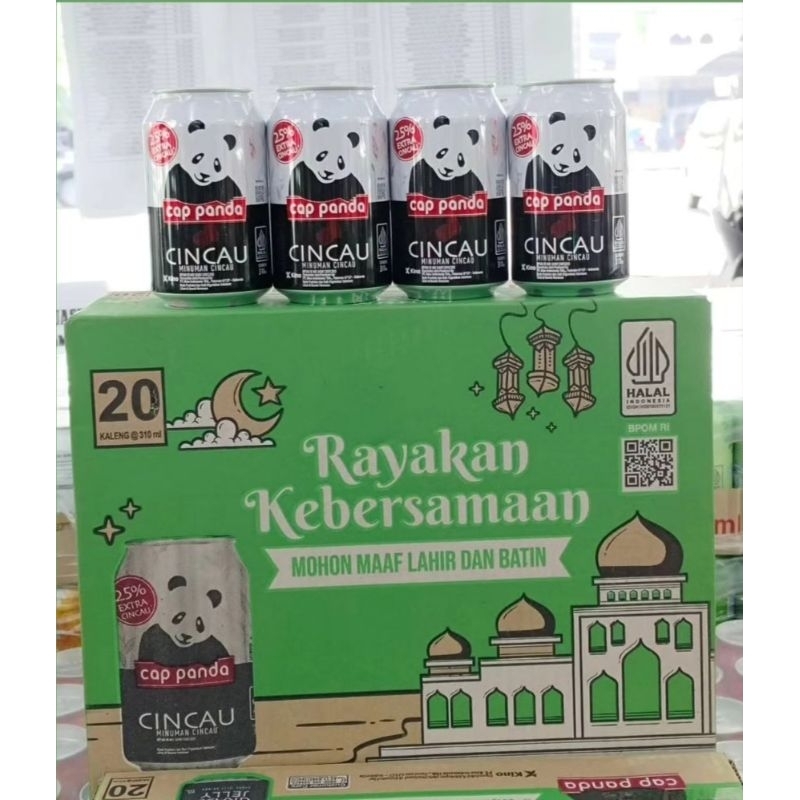 Jual MINUMAN CAP PANDA CINCAU DAN SARANG BURUNG 310ML EDISI LEBARAN ...