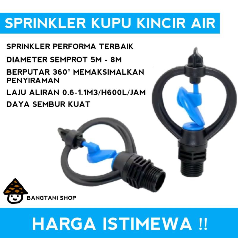 Jual SPRINKLER KUPU ALAT IRIGASI KINCIR AIR | Shopee Indonesia
