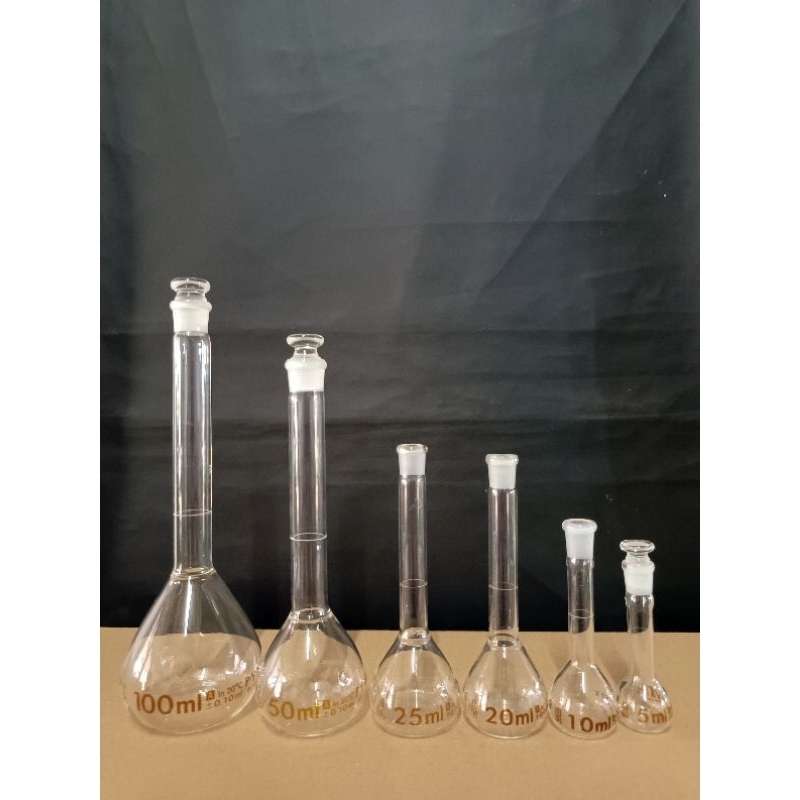 Jual Volumetrick Flask-Labu Ukur 25ml PYREX | Shopee Indonesia