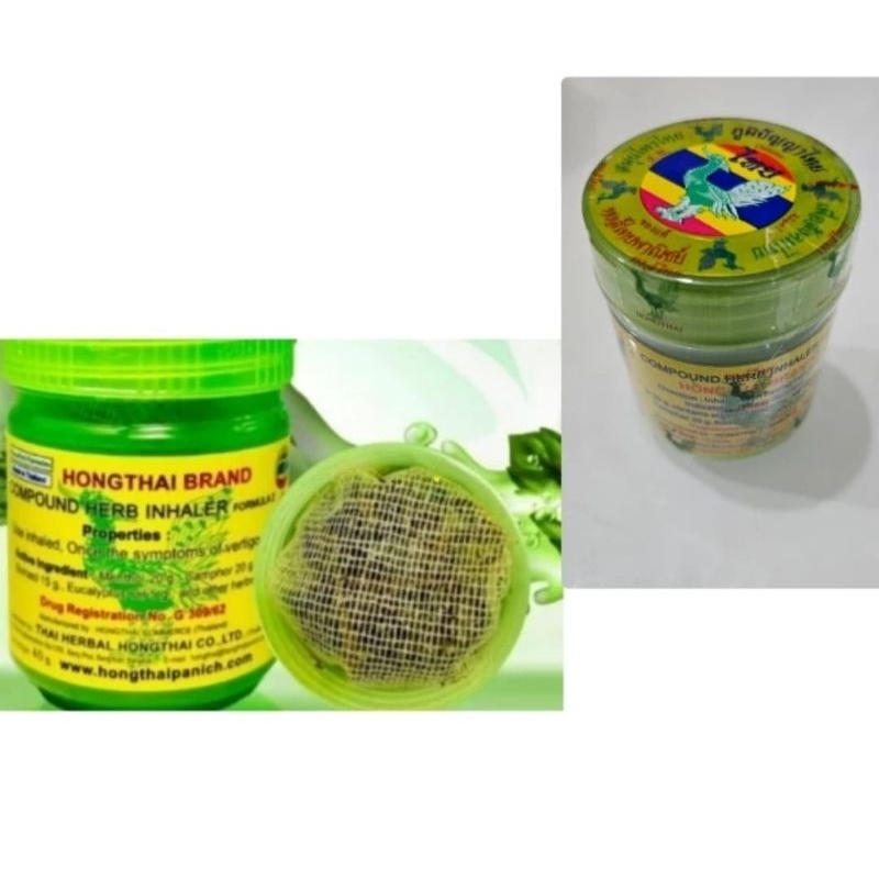 Jual Hong Thai inheler Hongthai Traditional Herb Inhaler 100% Original Thailand | Shopee Indonesia