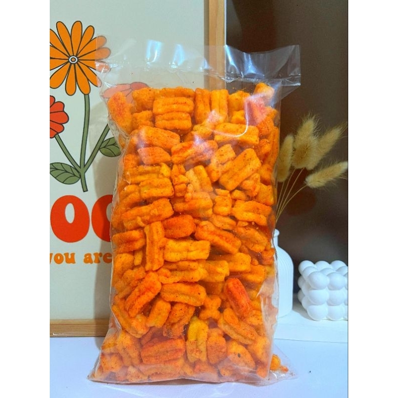 Jual Snack Kiloan Kerupuk Rindu Pedas Gurih keju | Aneka Cemilan Kerupuk Rindu | Oleh-oleh ...