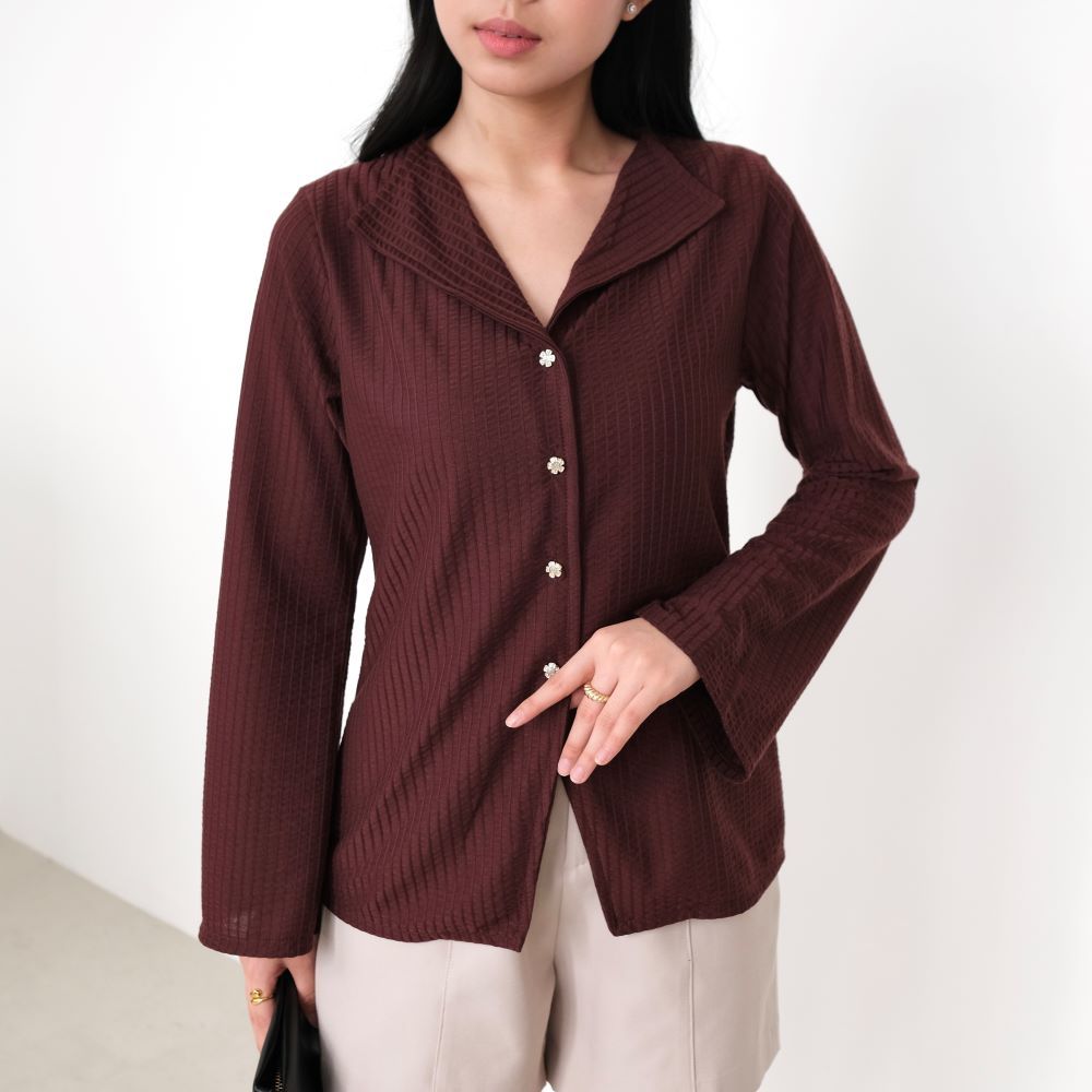 Jual Caerys - Lexy Top - Atasan Wanita - Long Sleeves | Shopee Indonesia