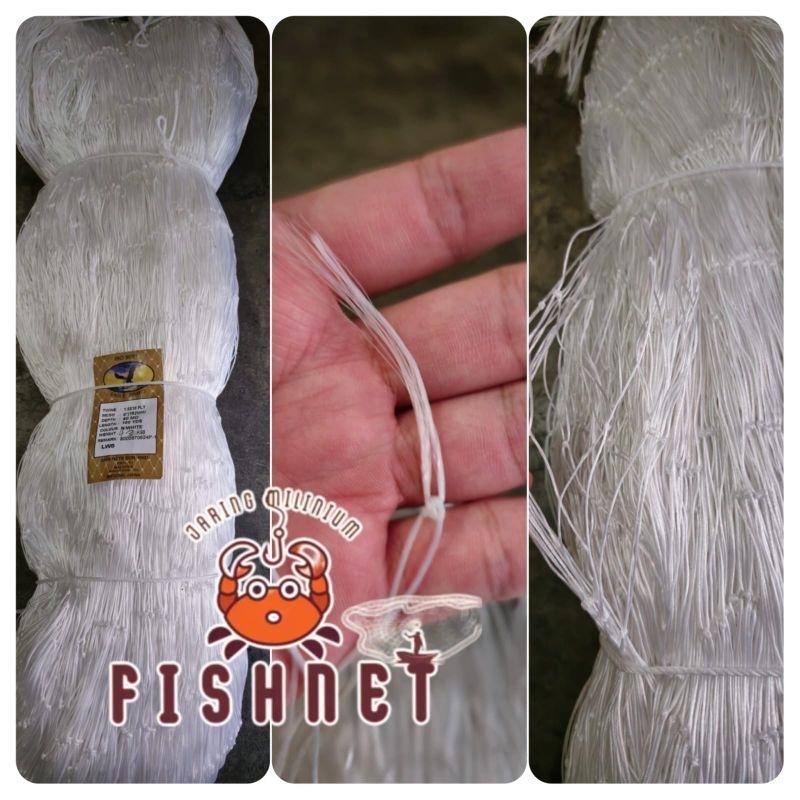 Jual jaring milenium/jaring pintal/jaring ply/ 6inci ply18 40md 100yds ...