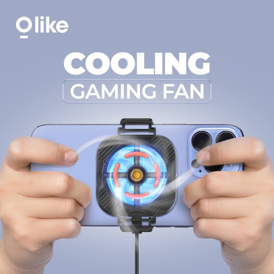 Jual OLIKE COOLING PAD GAMING FAN PHONE COOLER RADIATOR PENDINGIN HP ...