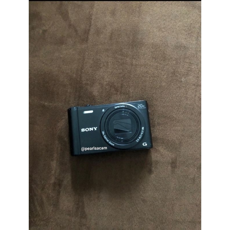 Jual digicam sony cybershot wx350 black japanese market preloved ...