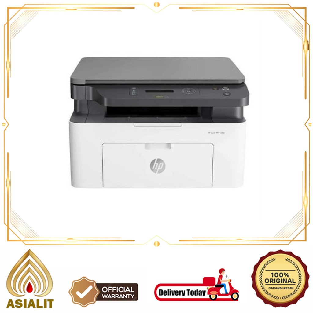Jual Printer HP 136W Laserjet Print Scan Copy Wireless All In One 136 W Garansi Resmi Mono ...