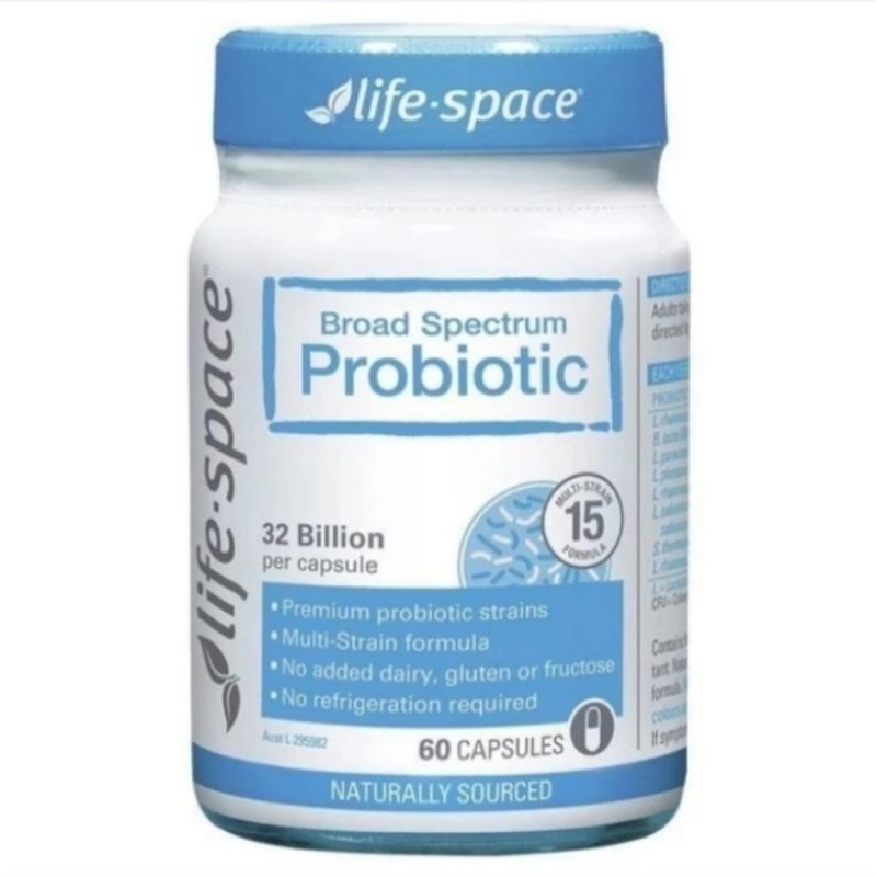 Jual Life Space probiotic broad spectrum 32 billion 60 Capsules ...