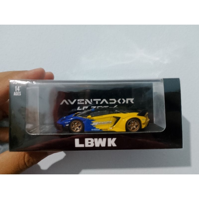 Jual LBWK Model Lamborghini Aventador LP 700 - 4 GT EVO Spoon Livery ...