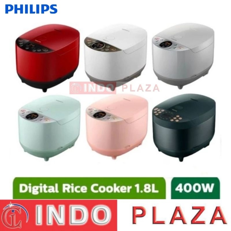 Jual RICE COOKER PHILIPS 1.8 Liter HD-4515 FUZZY LOGIC DIGITAL | Shopee ...