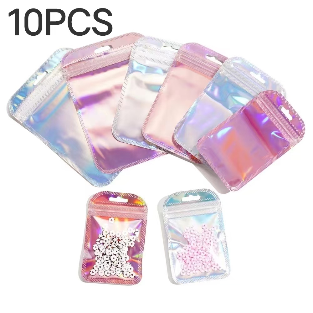 Jual 【10PCS】Plastik Ziplock Hologram| Plastik Klip Ziplock| Plastik OPP ...