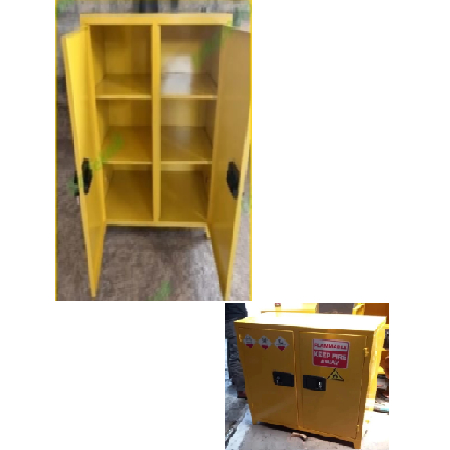 Jual Lemari B3 Laboratorium - FLAMMABLE CABINET 80 x 40 x 85 cm | Shopee Indonesia
