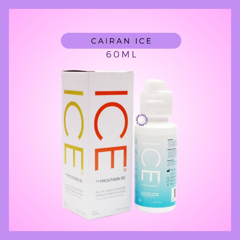 Jual Cairan Pembersih Softlens ICE 60ML | Shopee Indonesia
