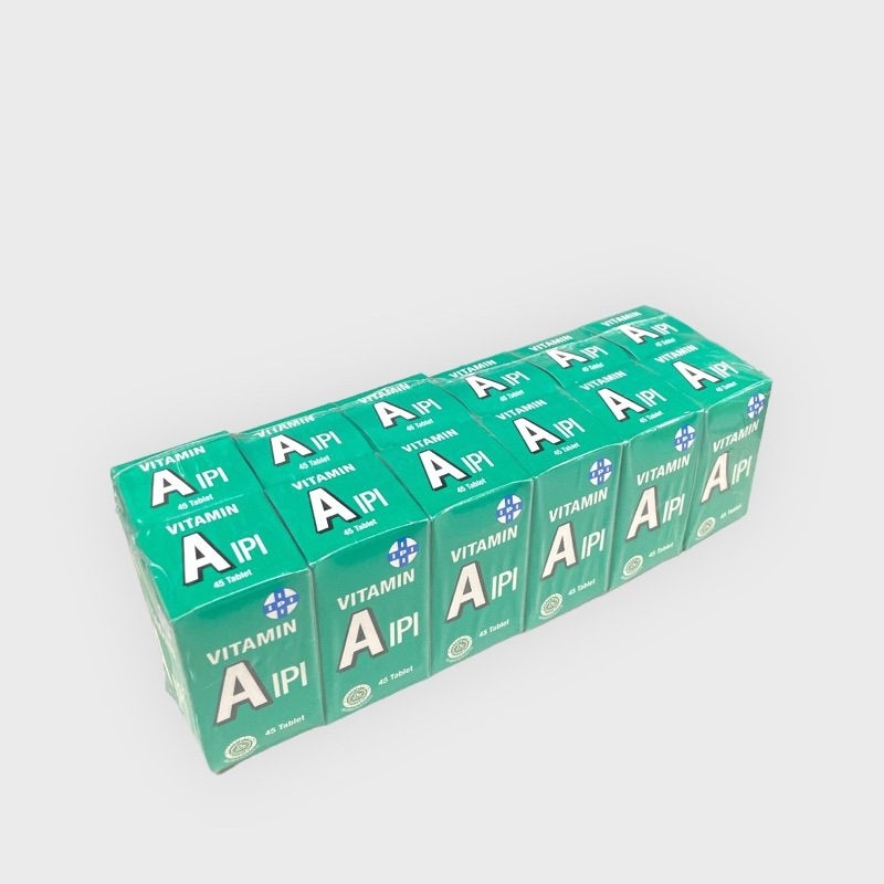 Jual IPI VITAMIN A (1 SLOP ISI 12 BOTOL @45 TAB) | Shopee Indonesia