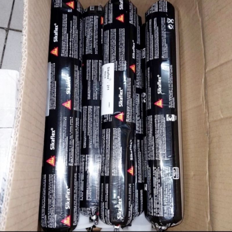 Jual SIKAFLEX 211 POLYURETHANE SEALENT 600 ML BLACK / HITAM | Shopee ...