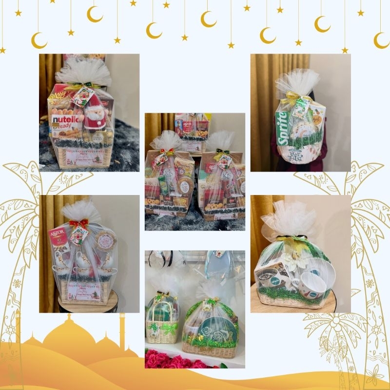 Jual Custom Parcel Snack Lebaran Bingkisan Simpel Hari Raya | Shopee ...