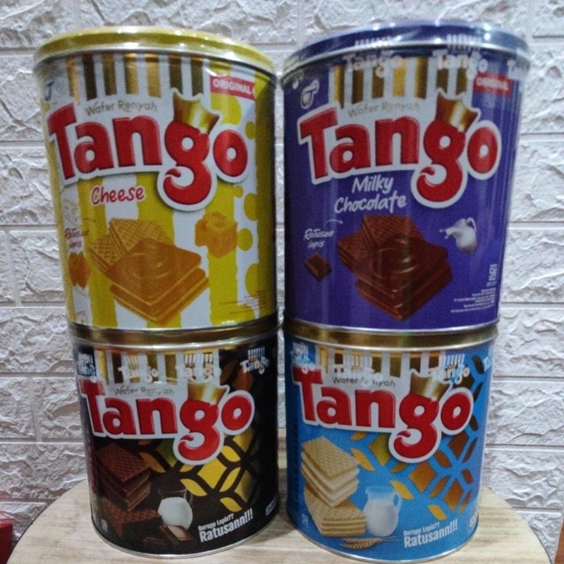 Jual Tango Wafer Murah Baru kemasan Kaleng, tersedia 5 varian rasa ...