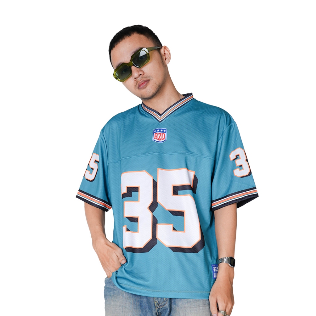 Jual RZQ / 35 / Number Series / Jersey / Streetwear / Oversize / Music ...