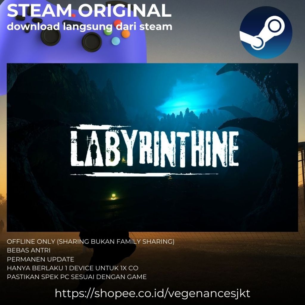 Jual Labyrinthine PC Game Sharing Original + Latest Update | Shopee ...