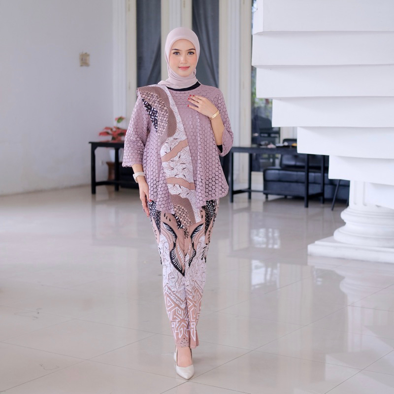 Jual Rok Batik Wiru Wanita Instan Langsung Pakai Modern Free Selendang ...