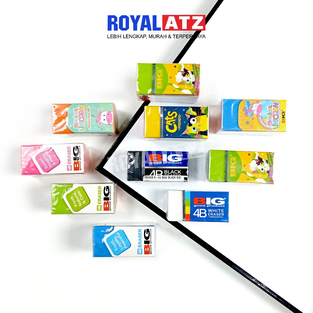 Jual Penghapus / Eraser / Rubber Eraser BIG All Varian | Shopee Indonesia