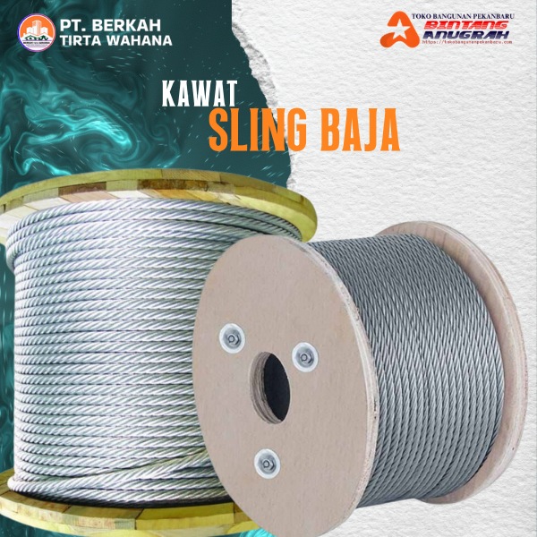 Jual KAWAT SLING BAJA UKURAN 6 MM PER METER | Shopee Indonesia