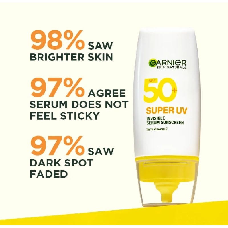 Jual Garnier Light Complete Super UV Sunscreen SPF50+ 30ml | Shopee ...