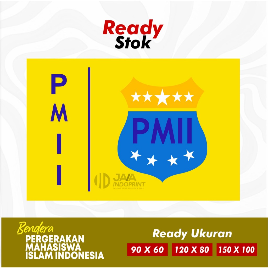 Jual BENDERA ORGANISASI PMII I BISA CUSTOM I BAHAN TC IMPOR | Shopee ...