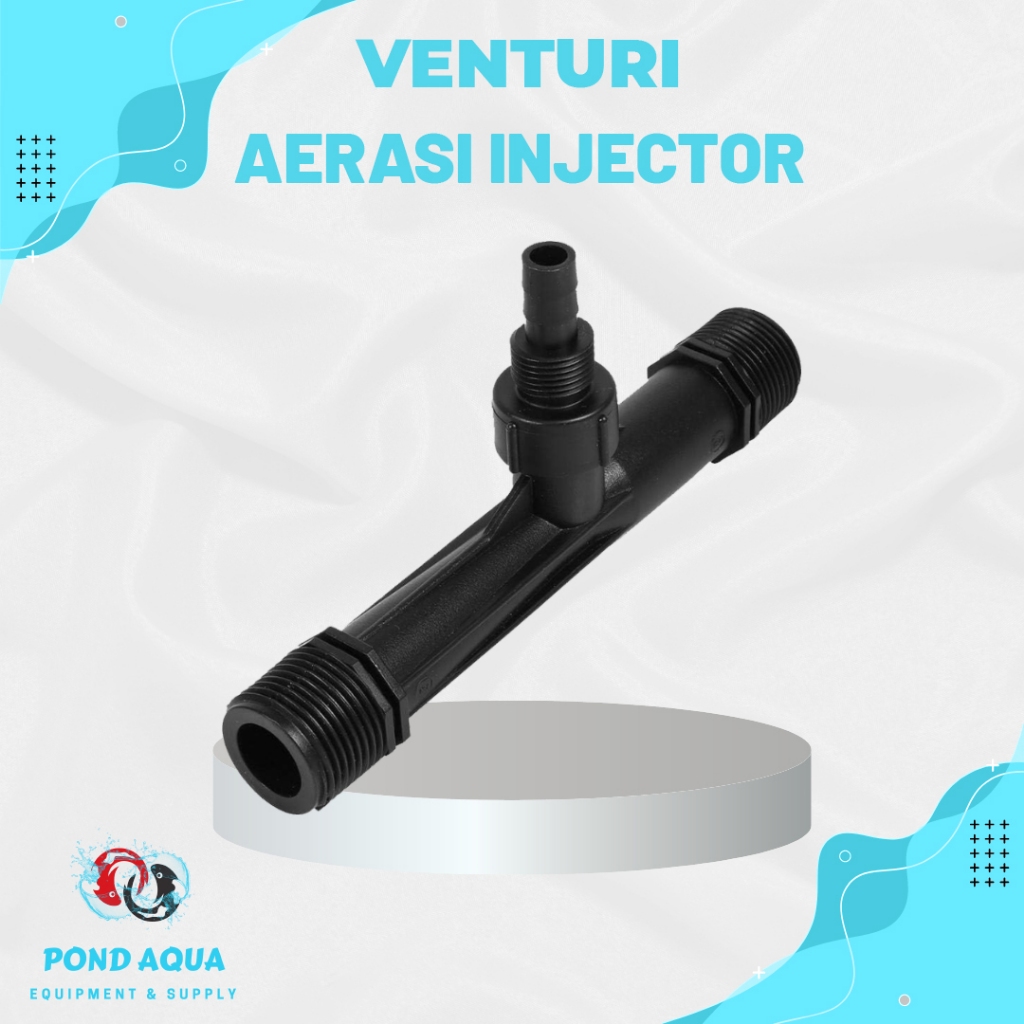 Jual Venturi Valve Injector 1.5 Inch Ozone Generator PVDF Water Tube ...