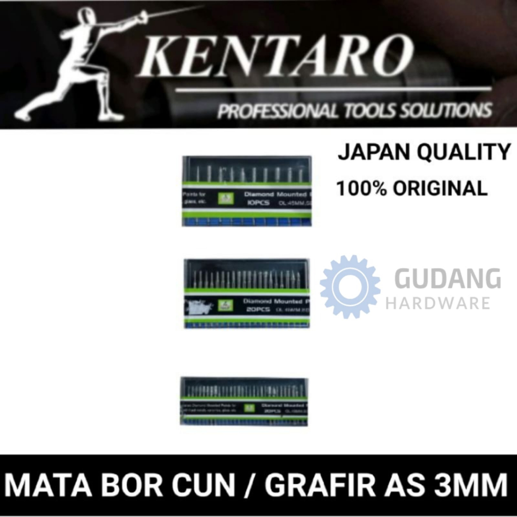 Jual MATA BOR CUN / UKIR / GRAFIR/ DIAMOND MOUNTED POINTER SET AS 3M ...