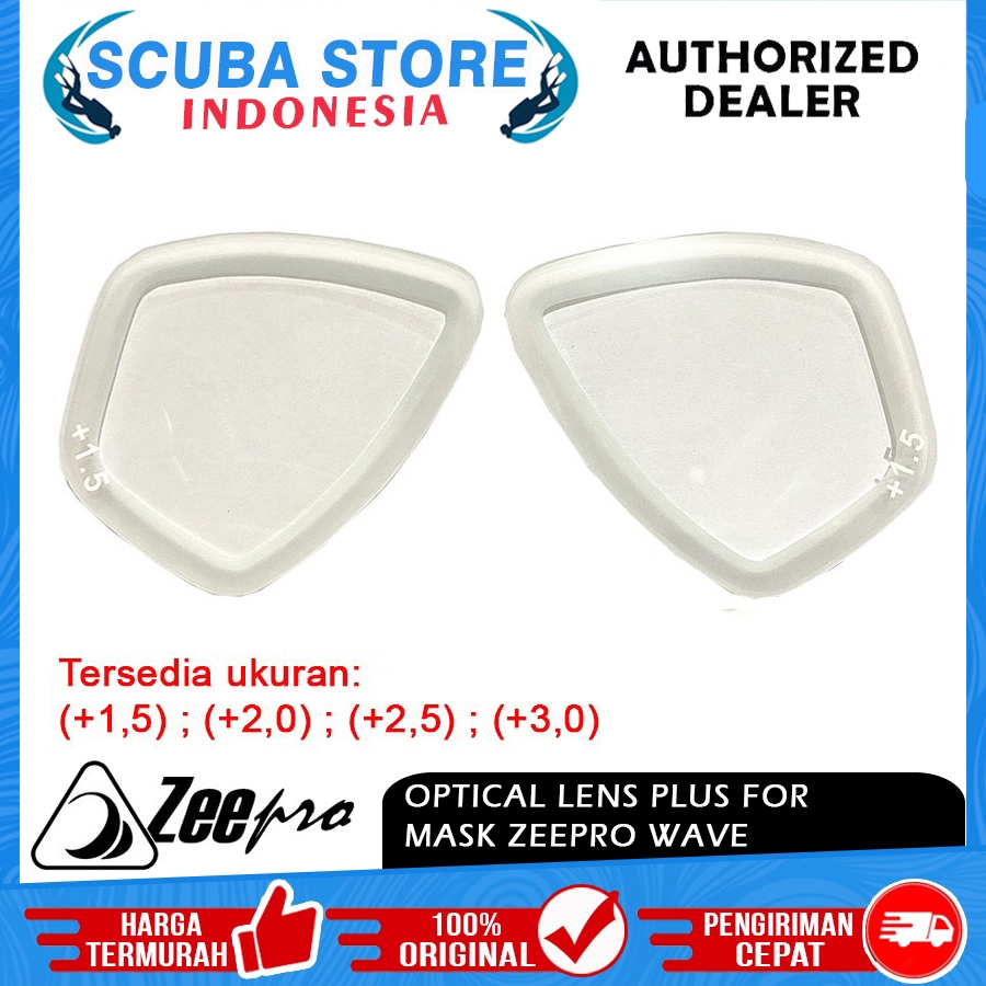 Jual Optical Lens Minus For Mask Zeepro Wave Snorkling Snorkeling Scuba ...