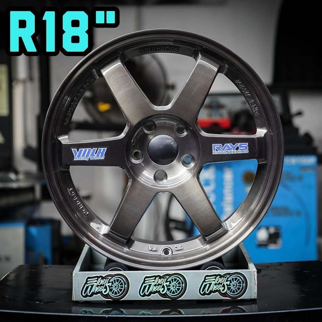 Jual Velg Mobil Volk Rays TE37 OG Ring18” Pcd 5x114 Lebar 8.5 ET 42 Super Copy | Shopee Indonesia