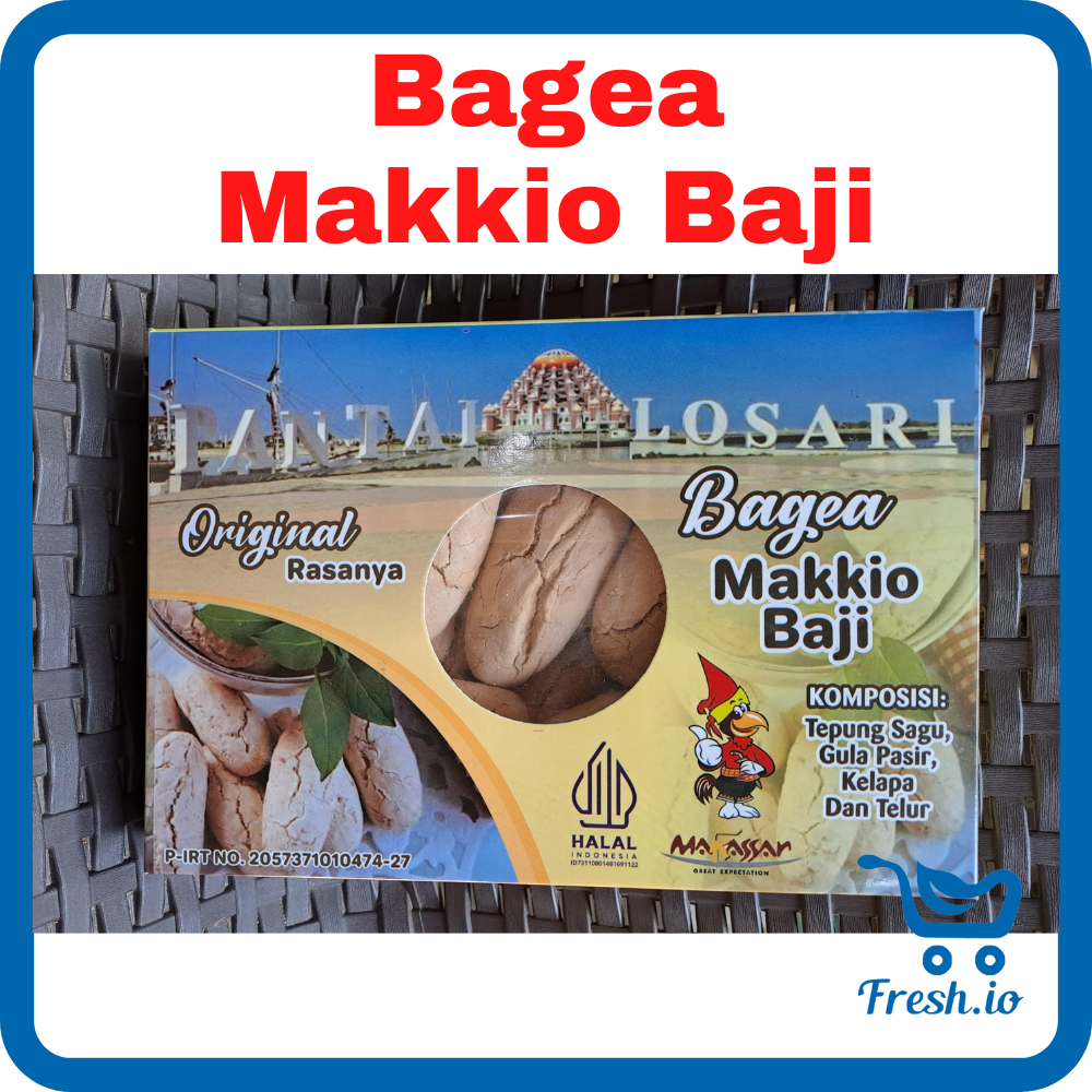 Jual Bagea Makkio Baji Oleh-Oleh Khas Makassar | Shopee Indonesia