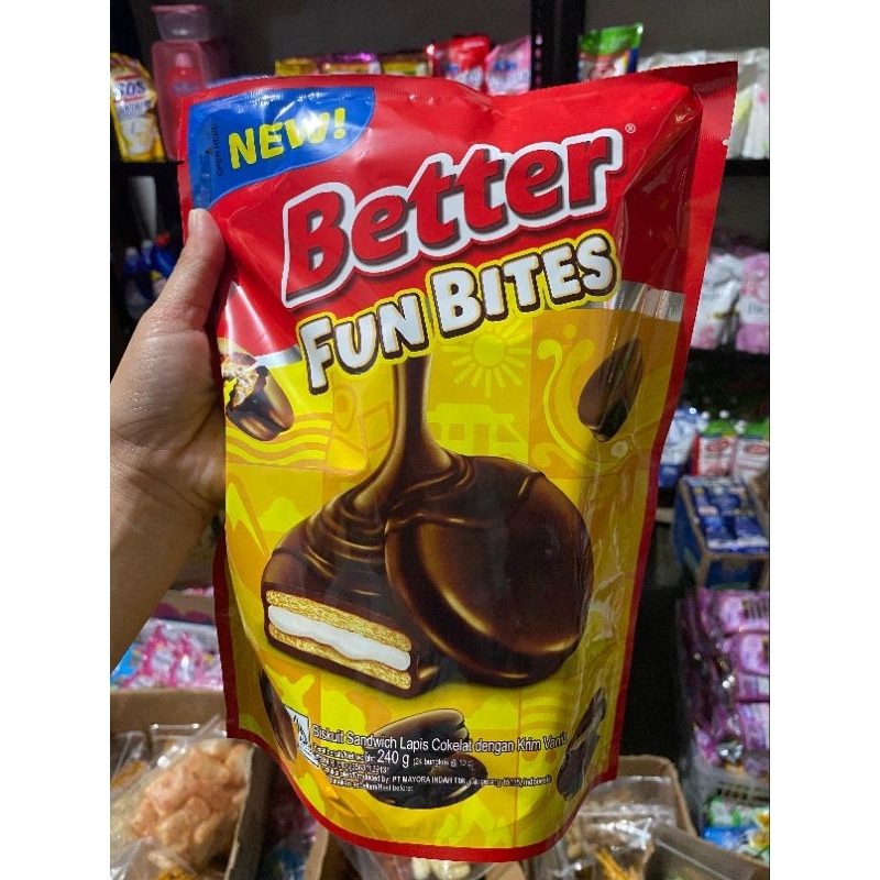 Jual BETTER FUN BITES KEMASAN PACK ISI 24 PCS | Shopee Indonesia