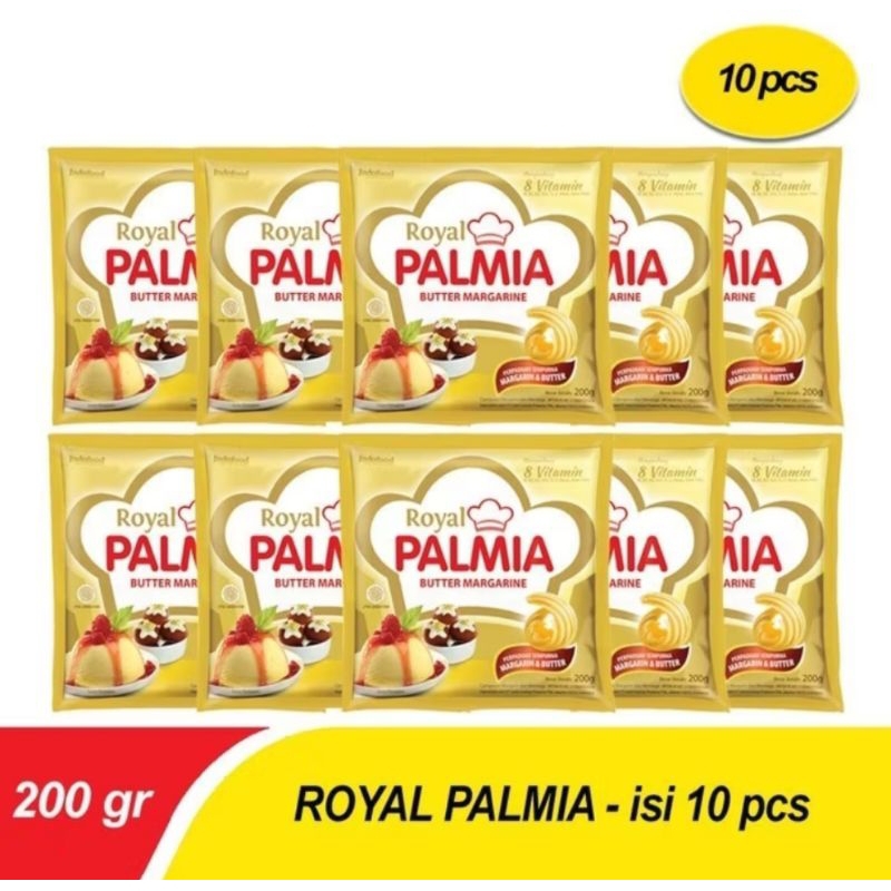 Jual 10 pcs royal palmia butter 200gr | Shopee Indonesia