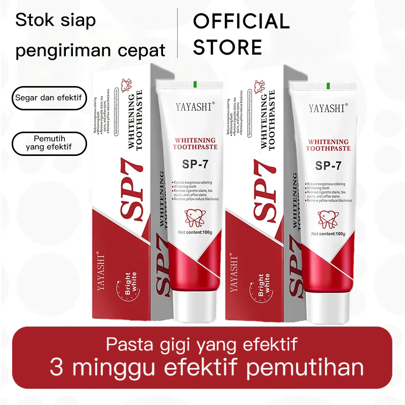 Jual Pasta gigi SP7 odol pemutih gigi dan karang gigi Rrobiotic Whitening Toothpaste -Perawatan ...