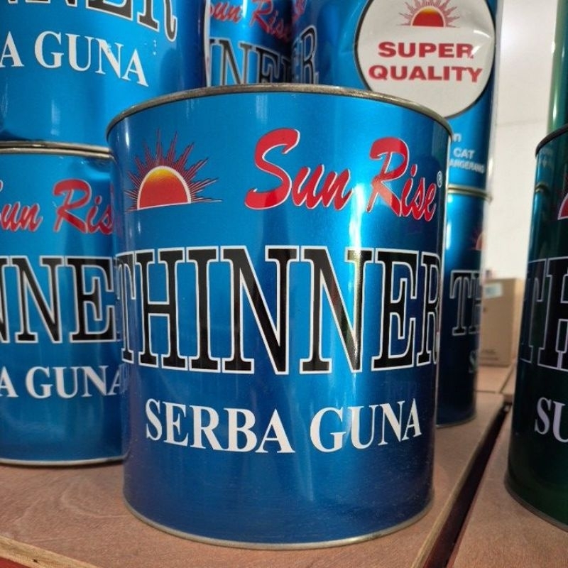 Jual Sunrise Thinner Akrilik Galon Biru 5 Liter// Sunrise Thinner ...