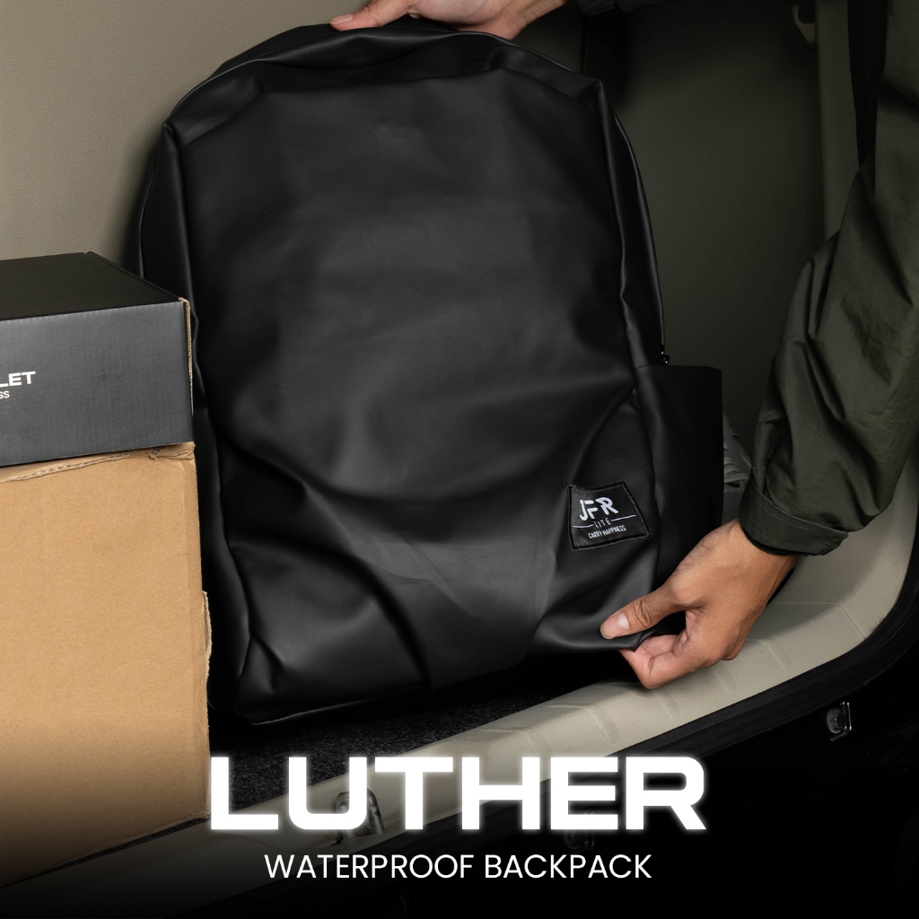 Jual JFR Luther Backpack - Ransel Bahan Bimo PVC JBAG31 | Shopee Indonesia