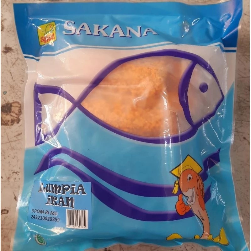 Jual SAKANA Lumpia Ikan 500gr Sakana Food Halal Tanpa Pengawet | Shopee Indonesia