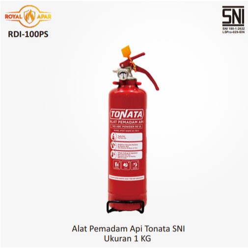 Jual Alat Pemadam Api Tonata SNI / APAR ABC Powder 1 kg | Shopee Indonesia