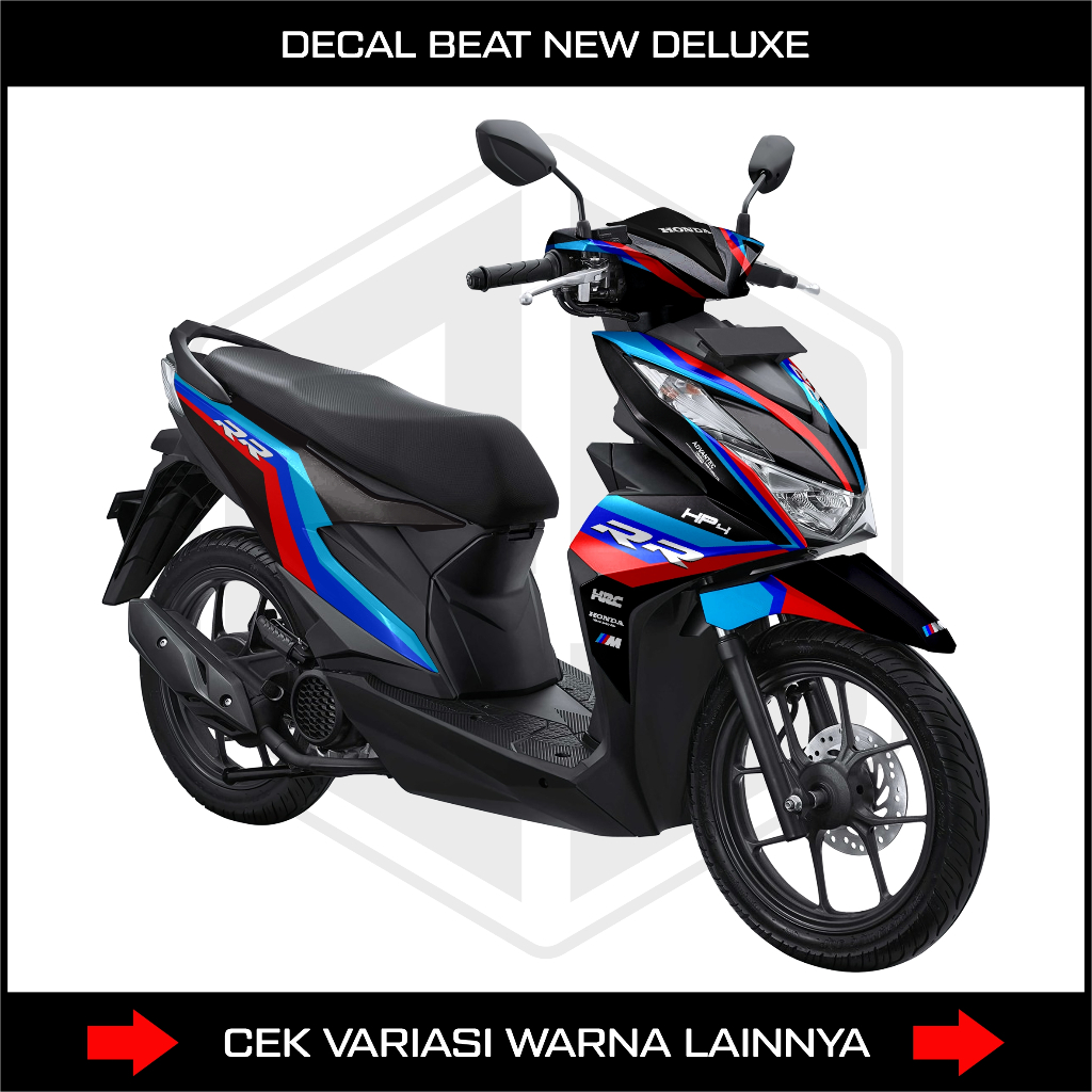 Jual DECAL STIKER NW BEAT DELUXE FULLBODY / STRIPING BEAT DELUXE NEW ...