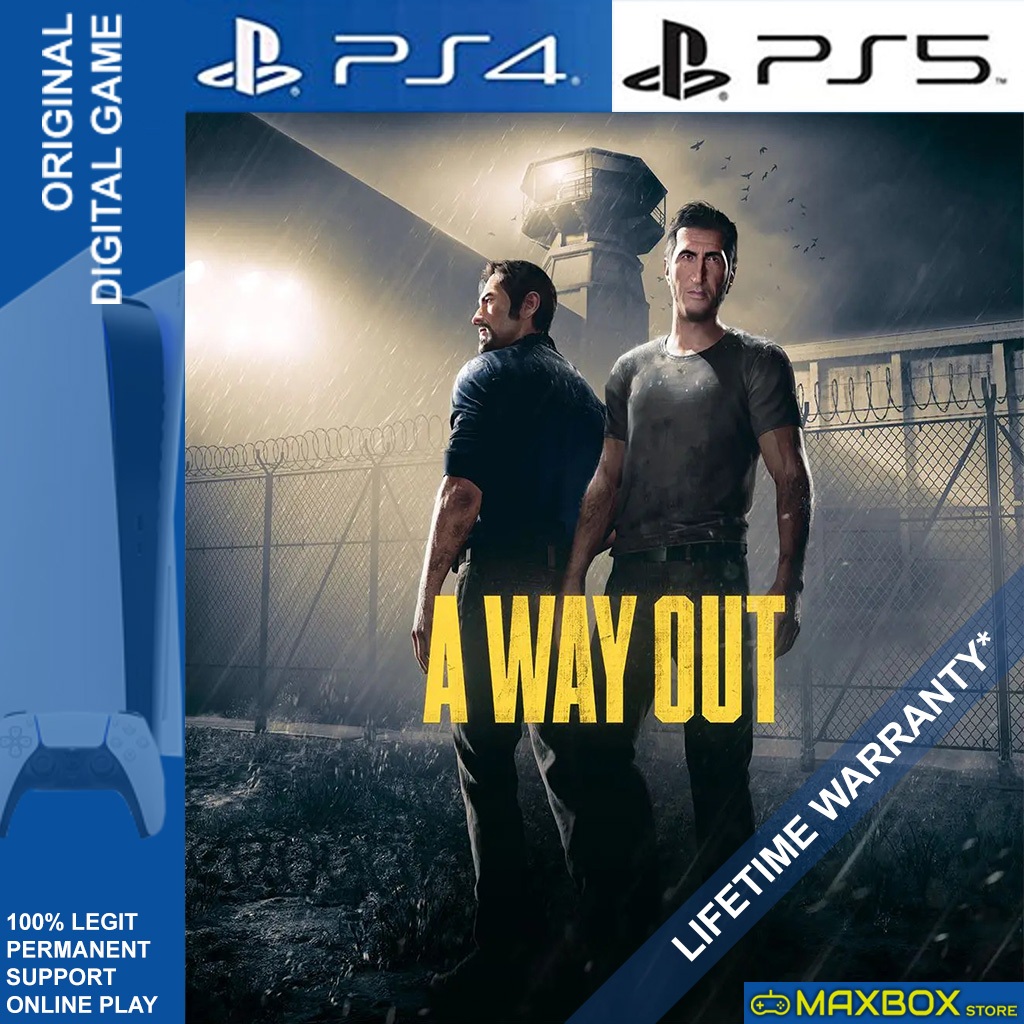 Jual A Way Out PS4 PS5 Original Game | Shopee Indonesia