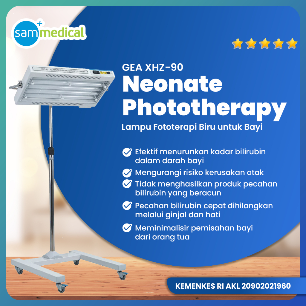 Jual GEA Neonate Phototheraphy - XHZ 90 / Bilirubin / Lampu Blue Light ...
